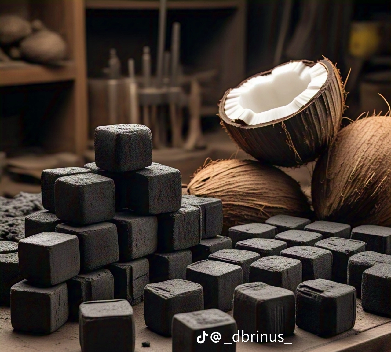 Briket Arang Grade - Premium Coconut Charcoal Briquettes